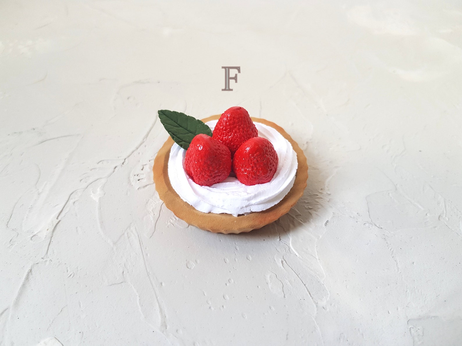 Fake tartlet Polymer clay food Pin Up Girl Polymer clay | Etsy