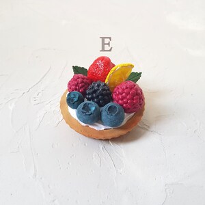 Fake tartlet Polymer clay food Pin Up Girl Polymer clay | Etsy