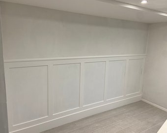 LOW Cost Wall Panelling Kit DIY Custom Wall Panel Kit Transform Your ...