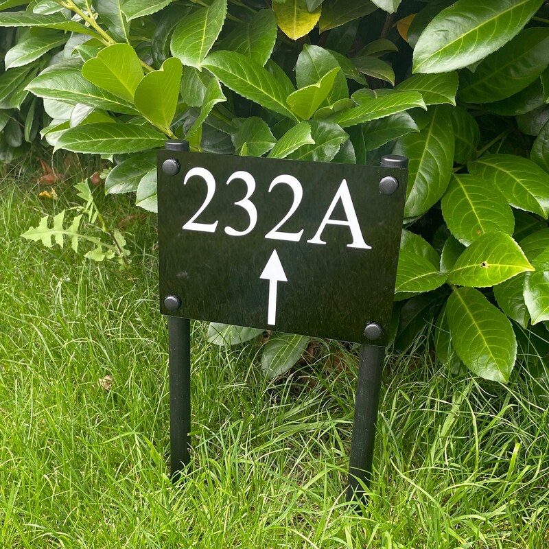 Address Sign Post - Etsy