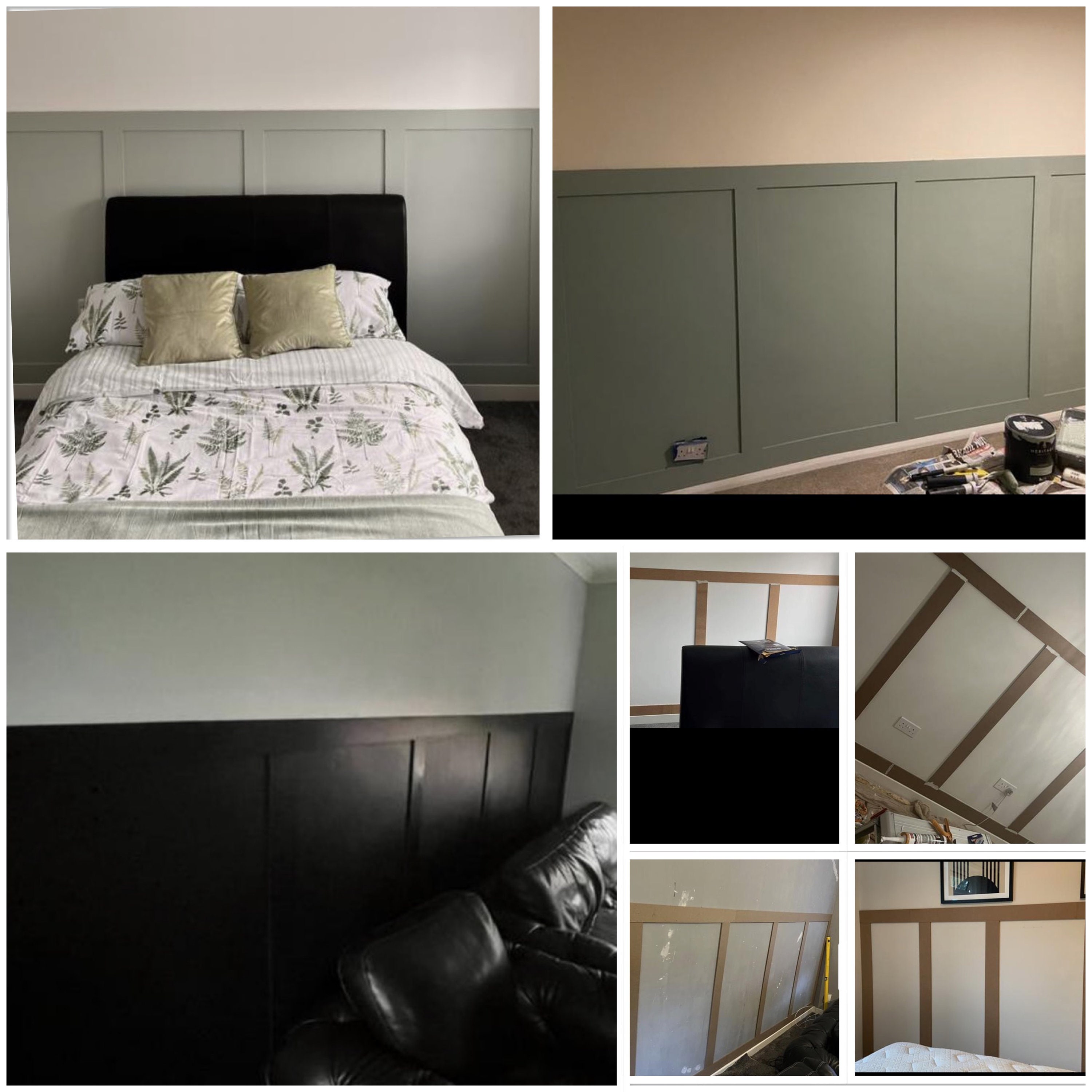 MDF Wall Panelling Strips, Multiple Sizes, Shaker Style, Paintable ...