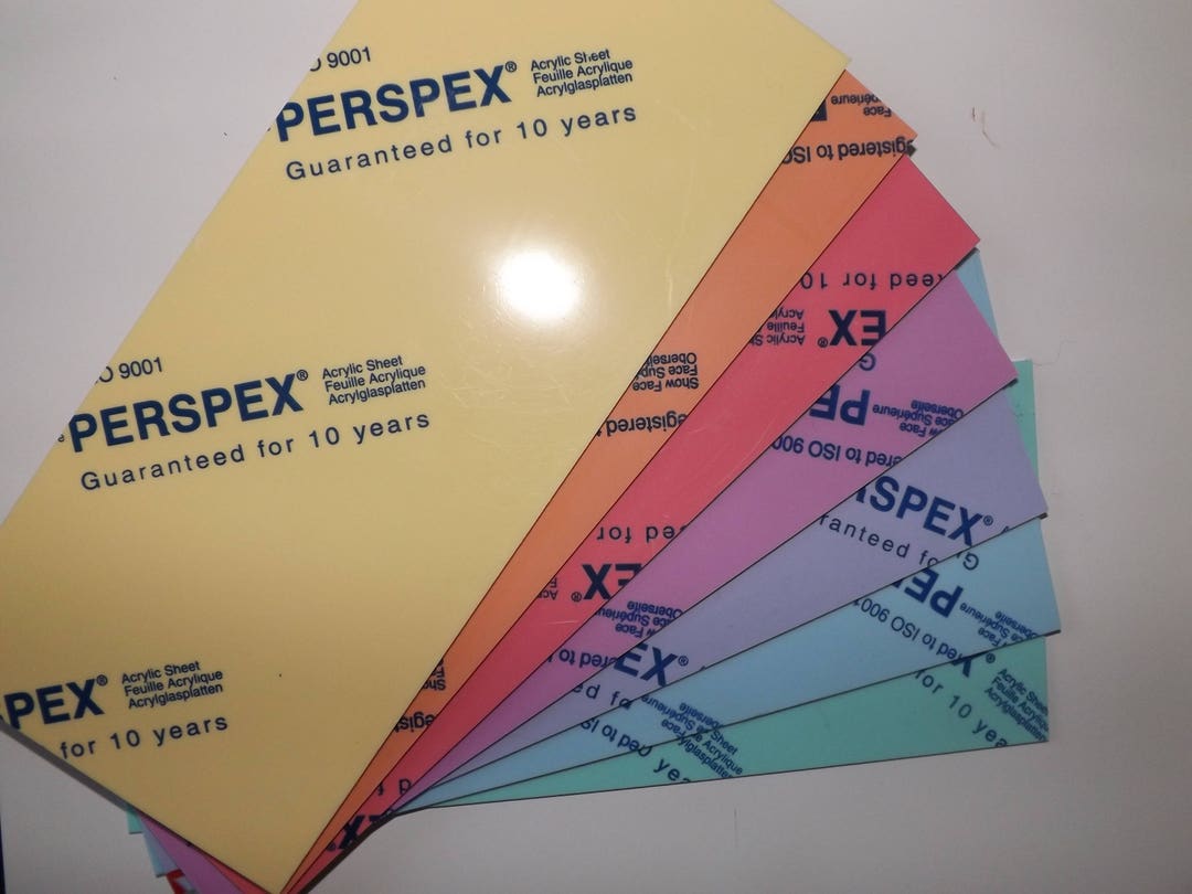 Cut Acrylic Pastel Persepex A6 - A3 Cast Acrylic Pieces Cut to Size ...