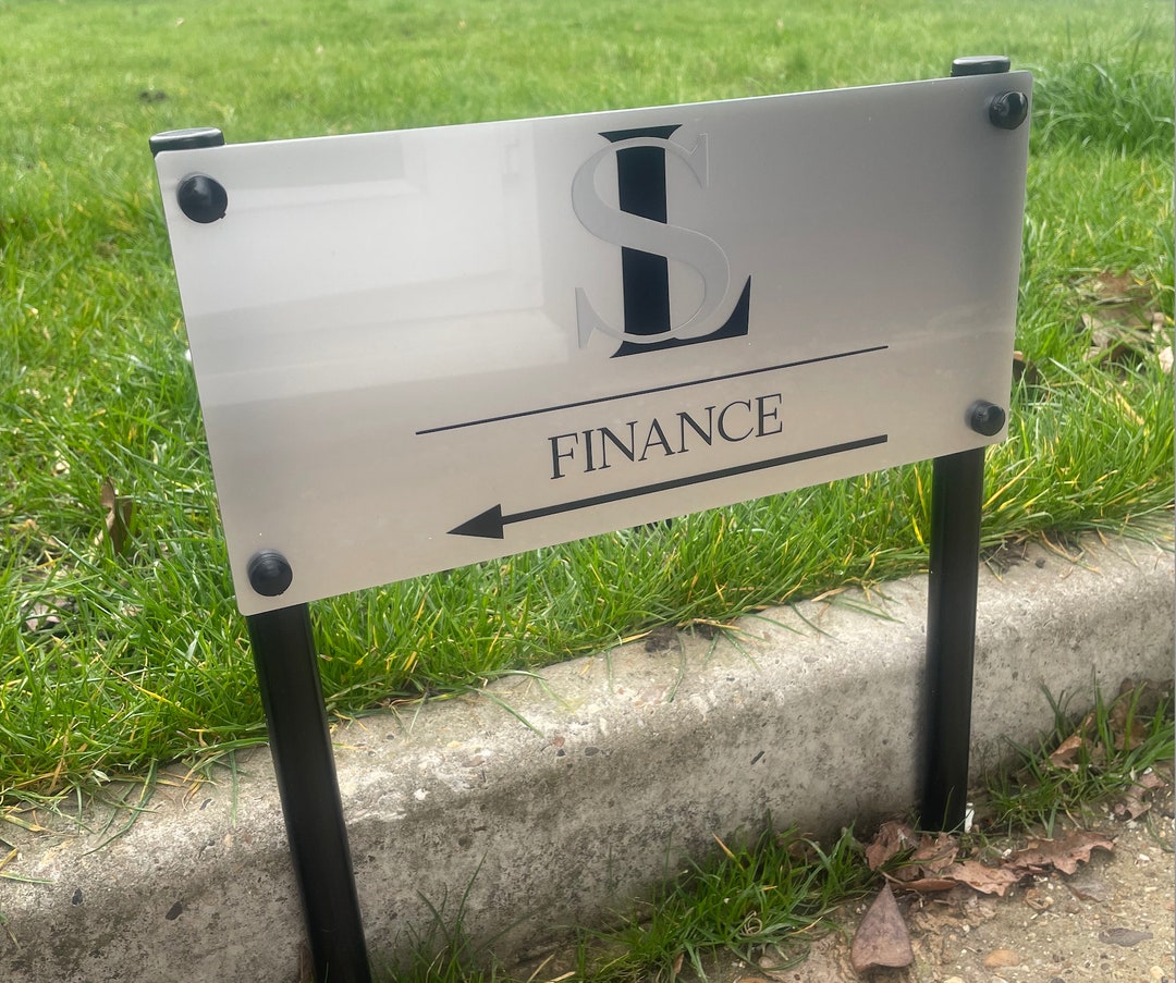 Personalized Driveway/entrance Signs, Made to Order, Silver ...