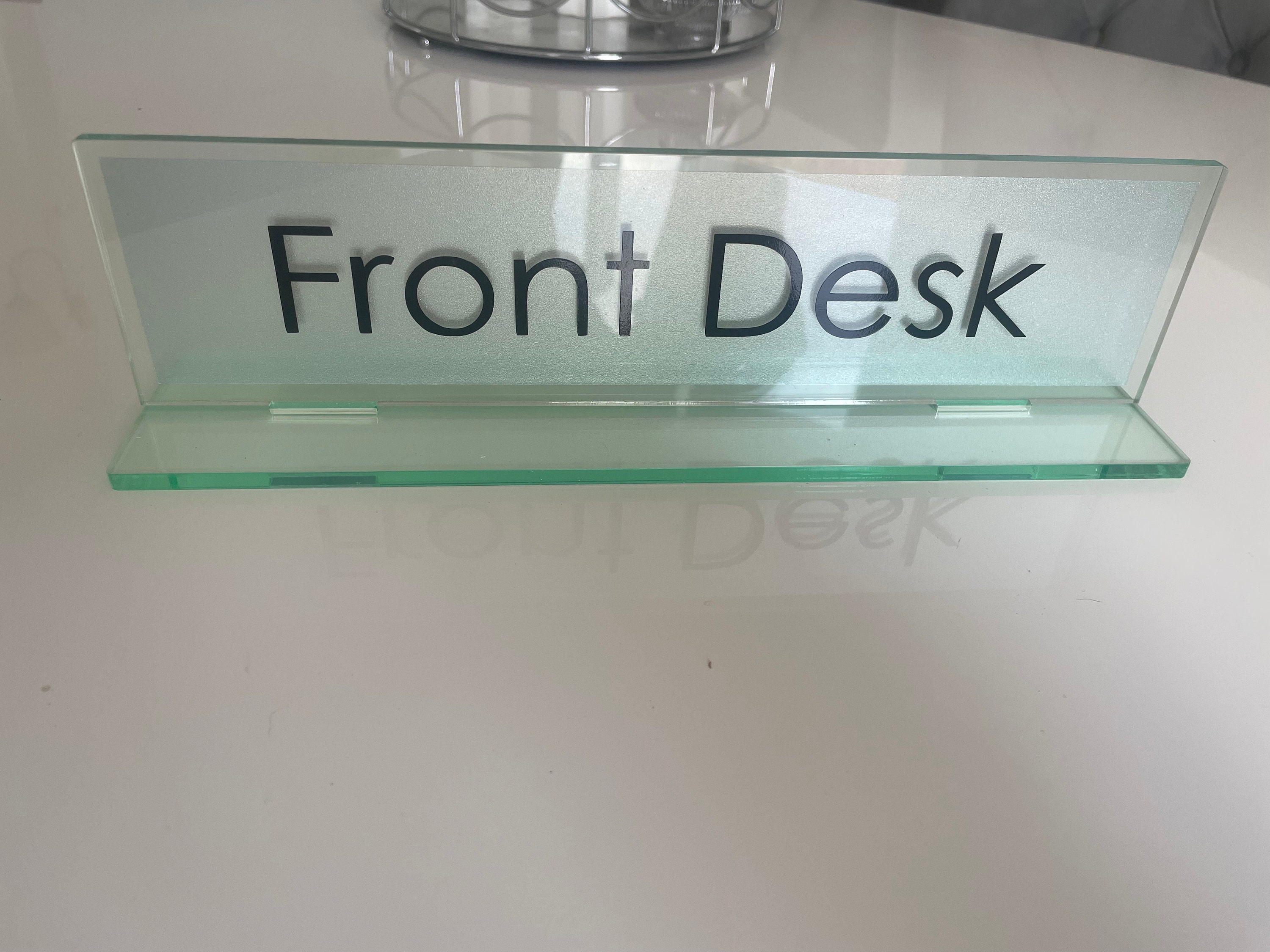 Personalised Desk Table Top Sign Office Sign House Office - Etsy