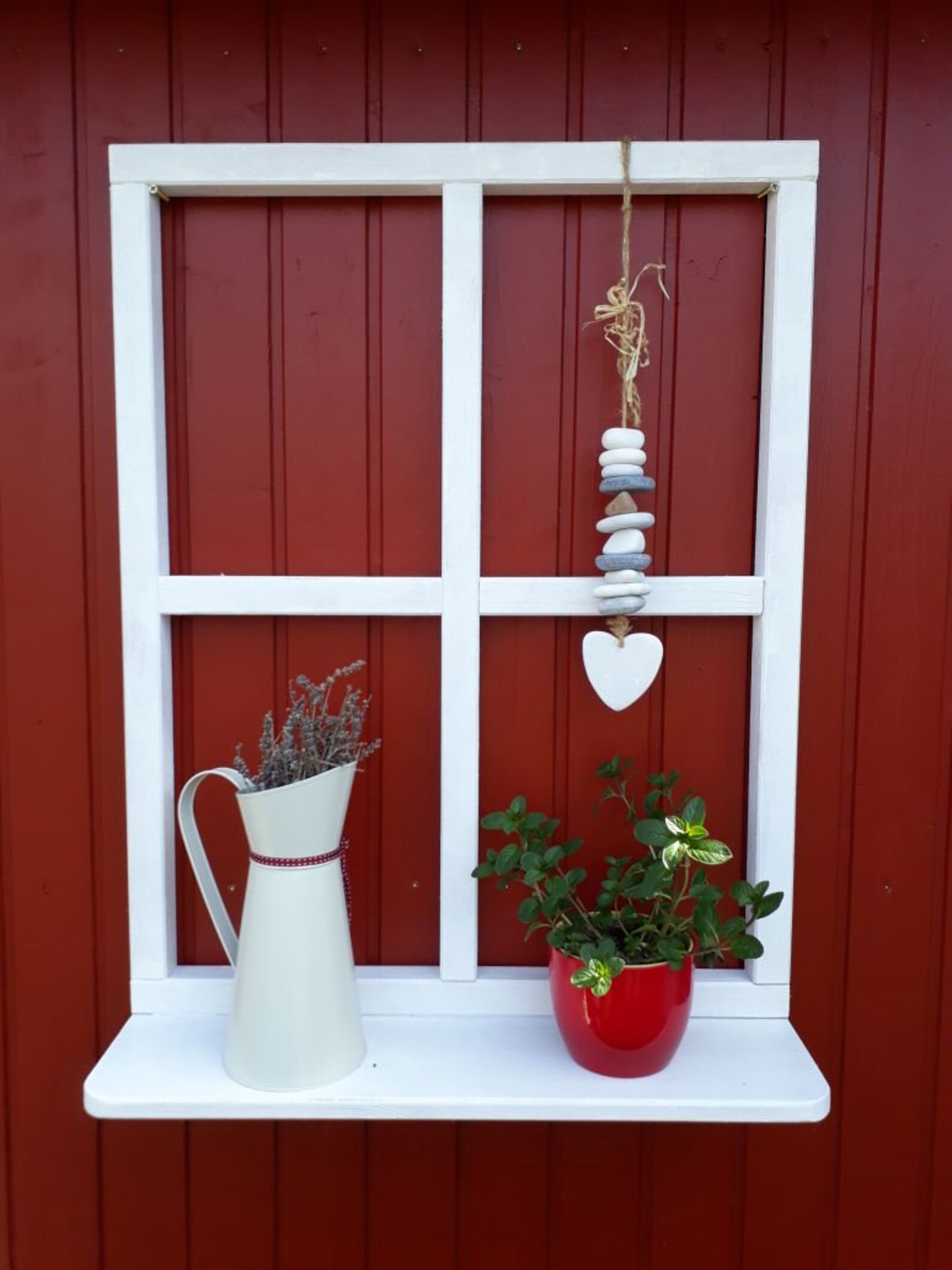 Decorative Window Frame With Window Sill 58 X 70 Cm NEW - Etsy UK