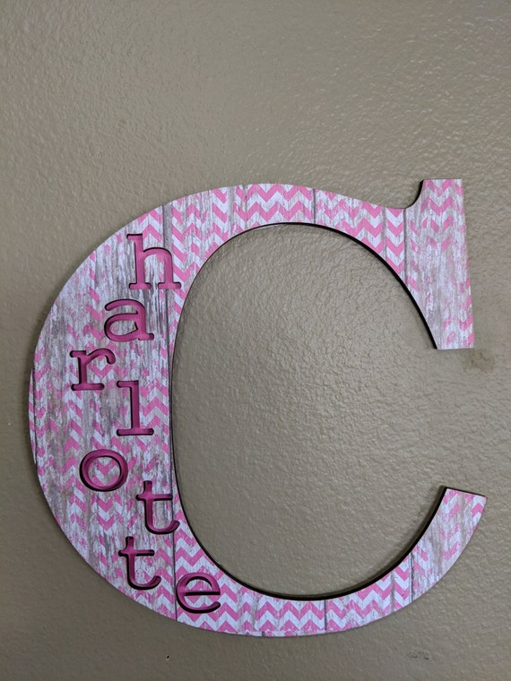 Chevron Background With Initial E