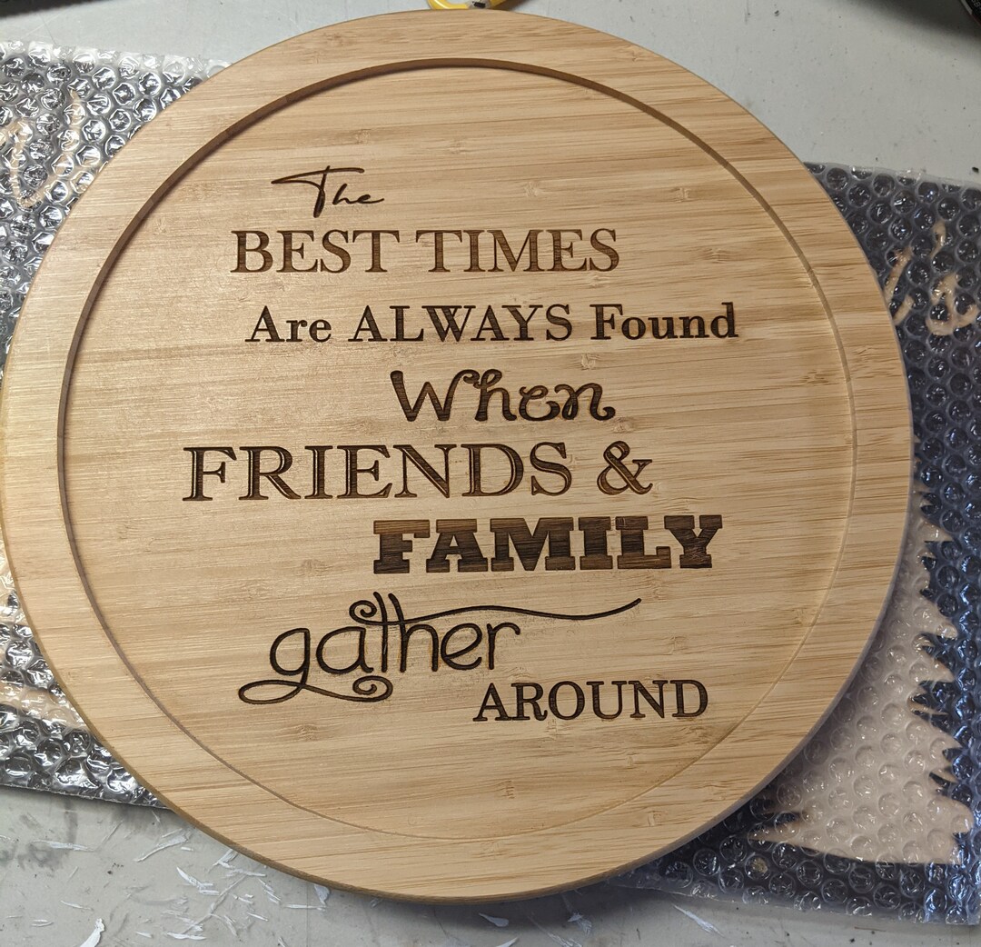 Lazy Susan Engraved to Add Your Own Design or Give Me Examples - Etsy