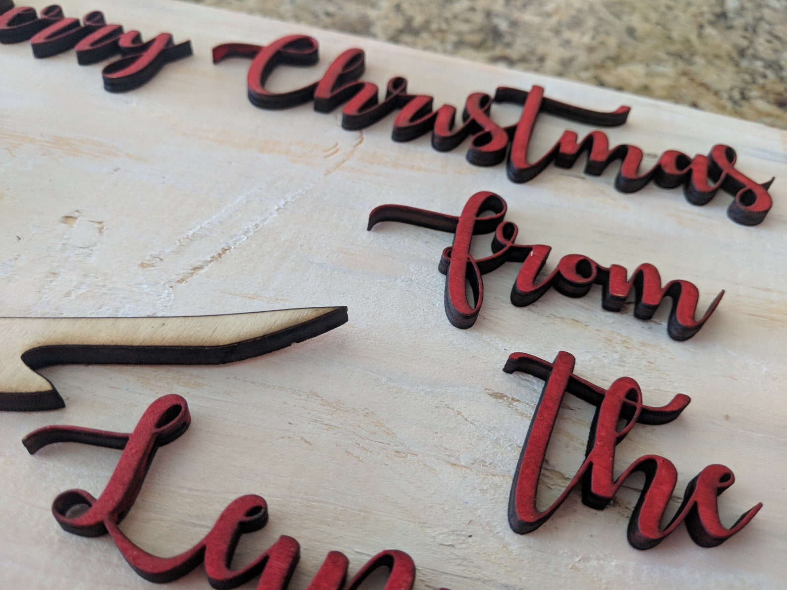 Santa Sleigh and Reindeer Welcome Sign With Rocking Trees Made - Etsy