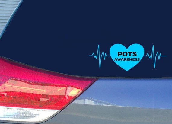 POTS Awareness Decal Spoonie Car Decal Spoonie Car Sticker | Etsy