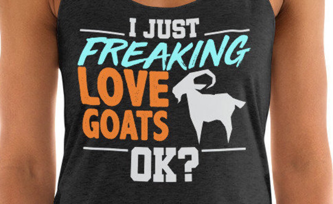 Women's Goat Tank Top - Etsy