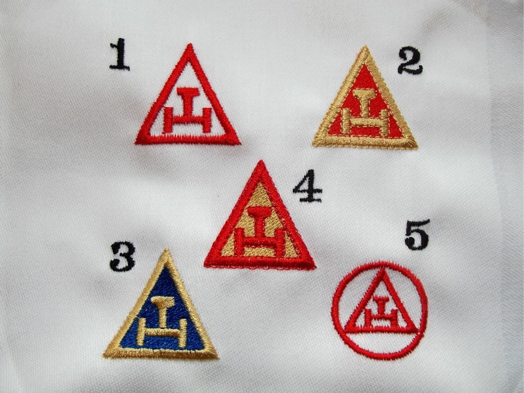 Royal Arch Masonic Napkin With Your Your Name, Chapter Name & Number - Etsy