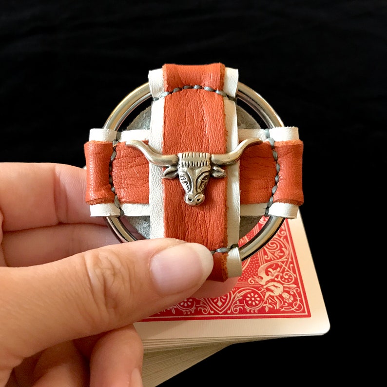 University of Texas Themed Poker Card Guard / Protector / - Etsy