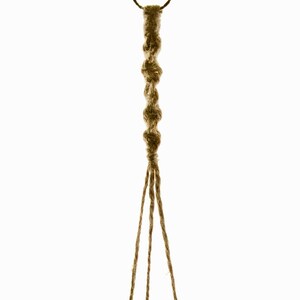 Natural Jute Macrame Hanging Planter - Etsy