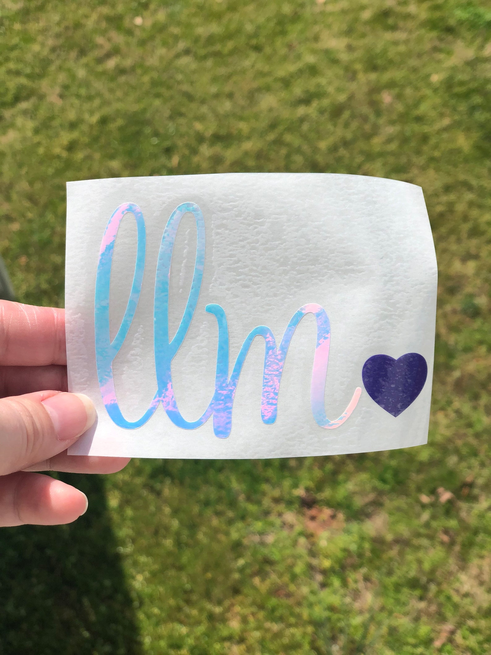 Monogram Car Decal, Monogram Laptop Decal, Monogram Sticker ...