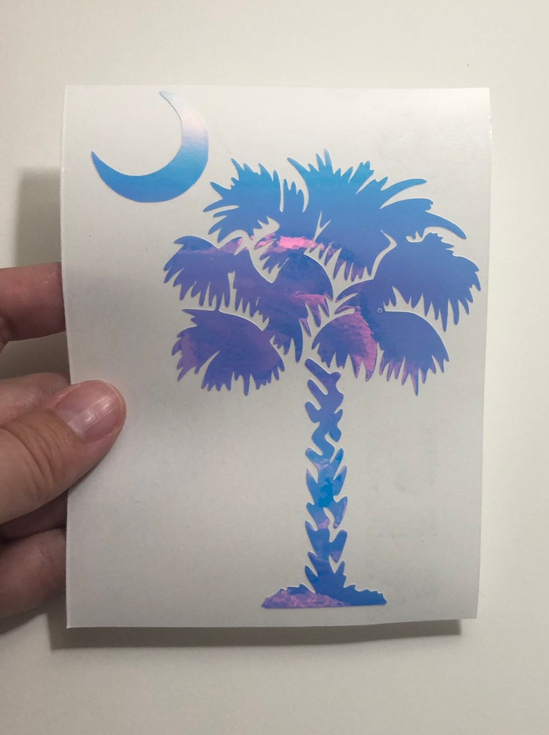 Holographic SC Decal SC Vinyl Decal for Car SC Vinyl Decal - Etsy