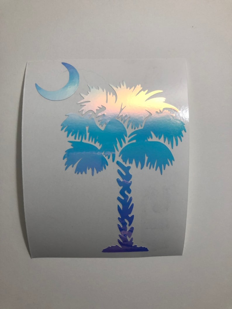 Holographic SC Decal SC Vinyl Decal for Car SC Vinyl Decal - Etsy