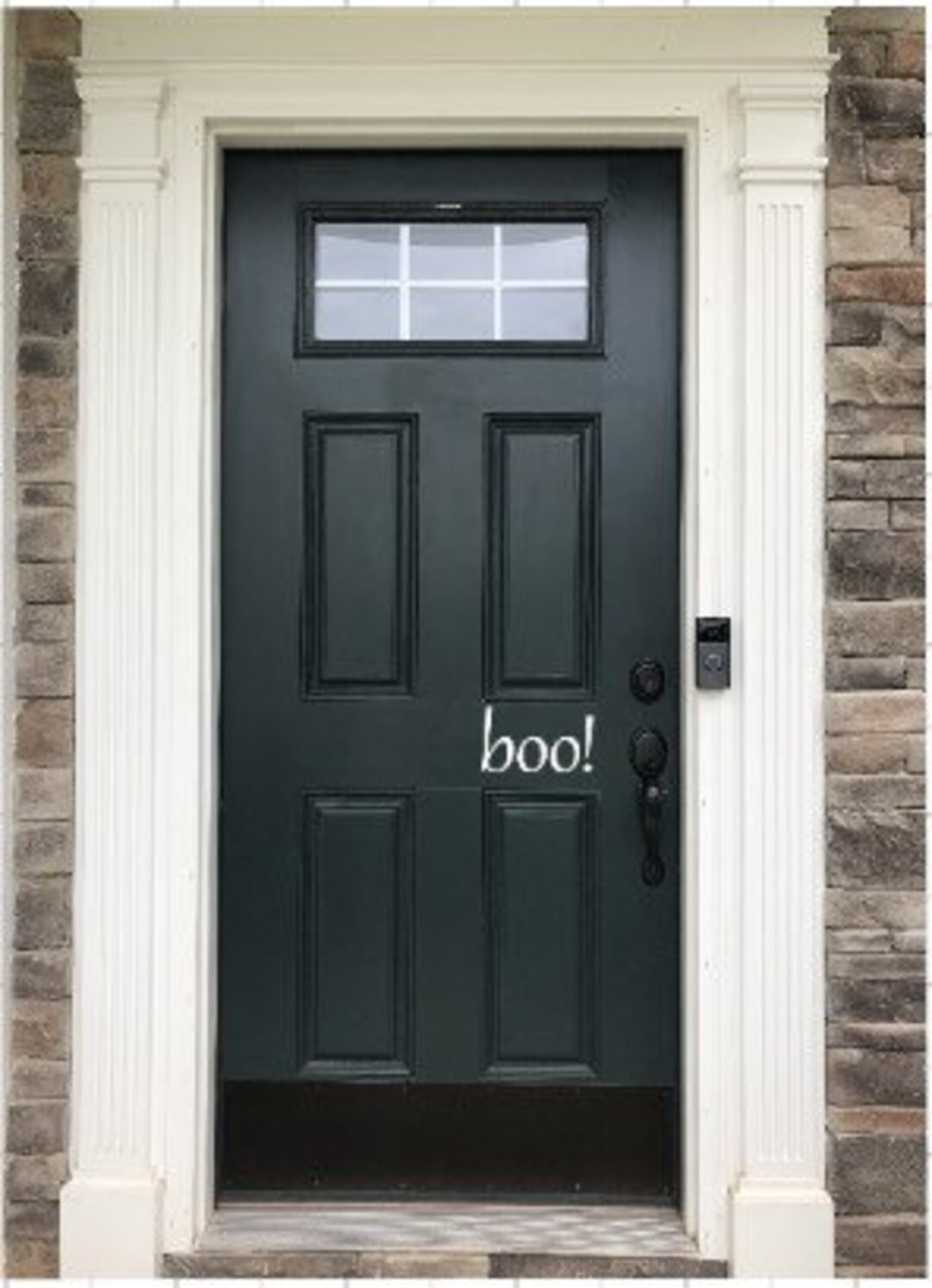 Boo Decal, Door Decal, Halloween Decal, Wall Decal - Etsy