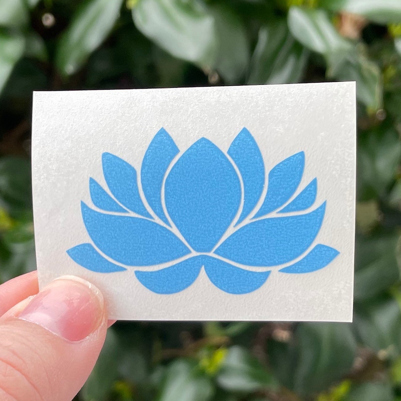 Lotus Decal - Etsy