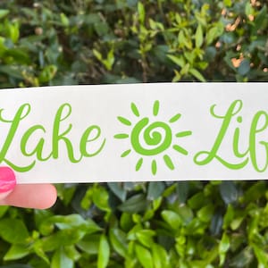 Lake Life Decal - Etsy