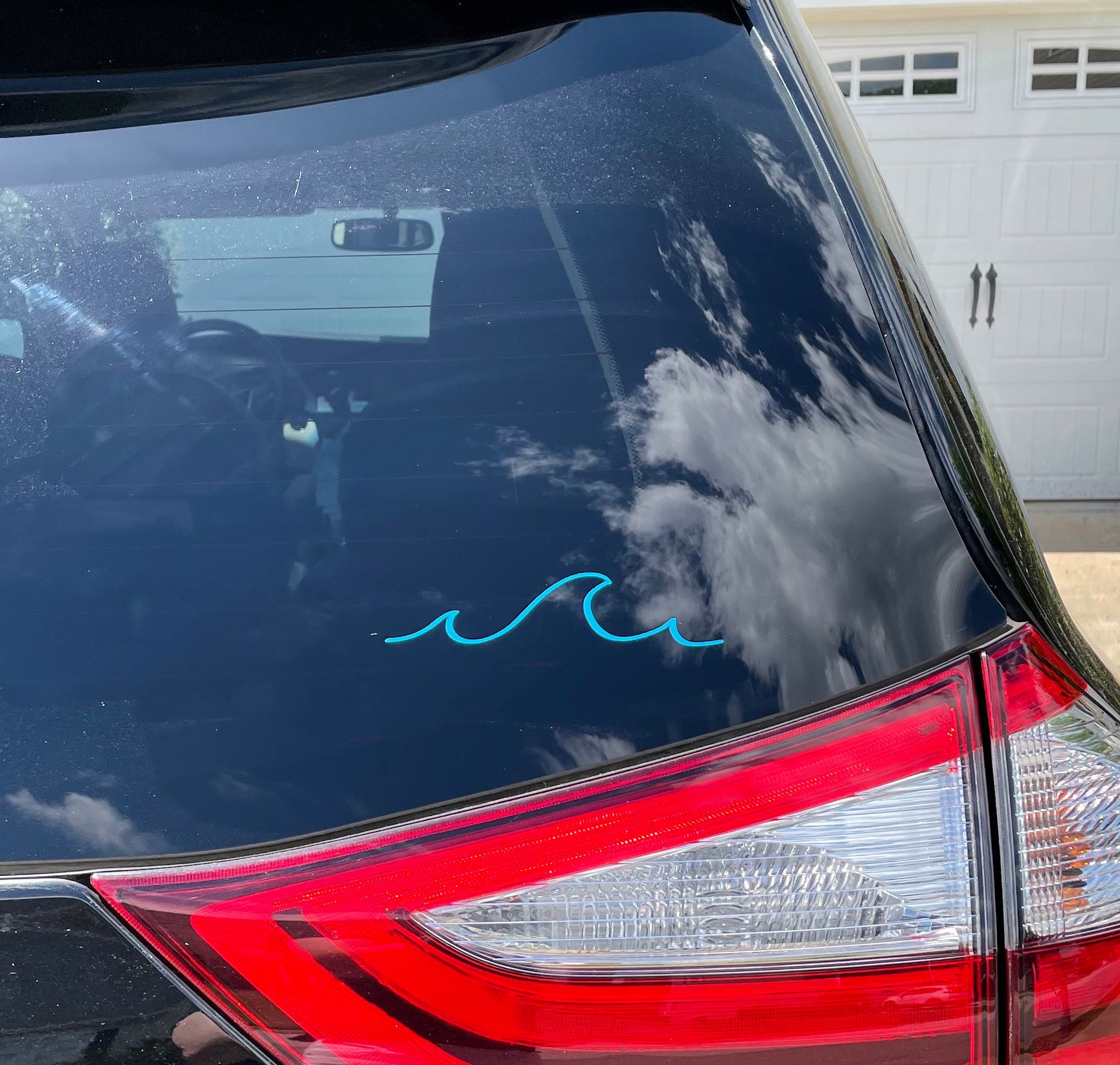 Ocean Wave Vinyl Decal Beach Decal Wave Sticker Wave Decal | Etsy