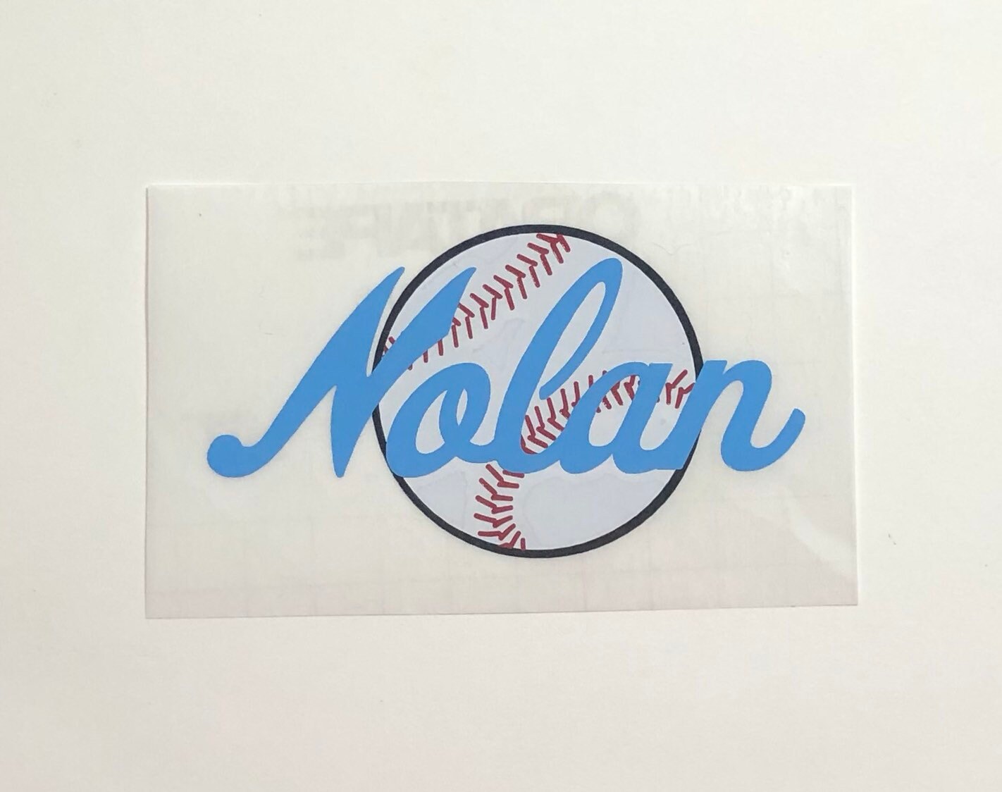 Personalized Baseball Vinyl Decal Baseball Drcal Team Decal | Etsy