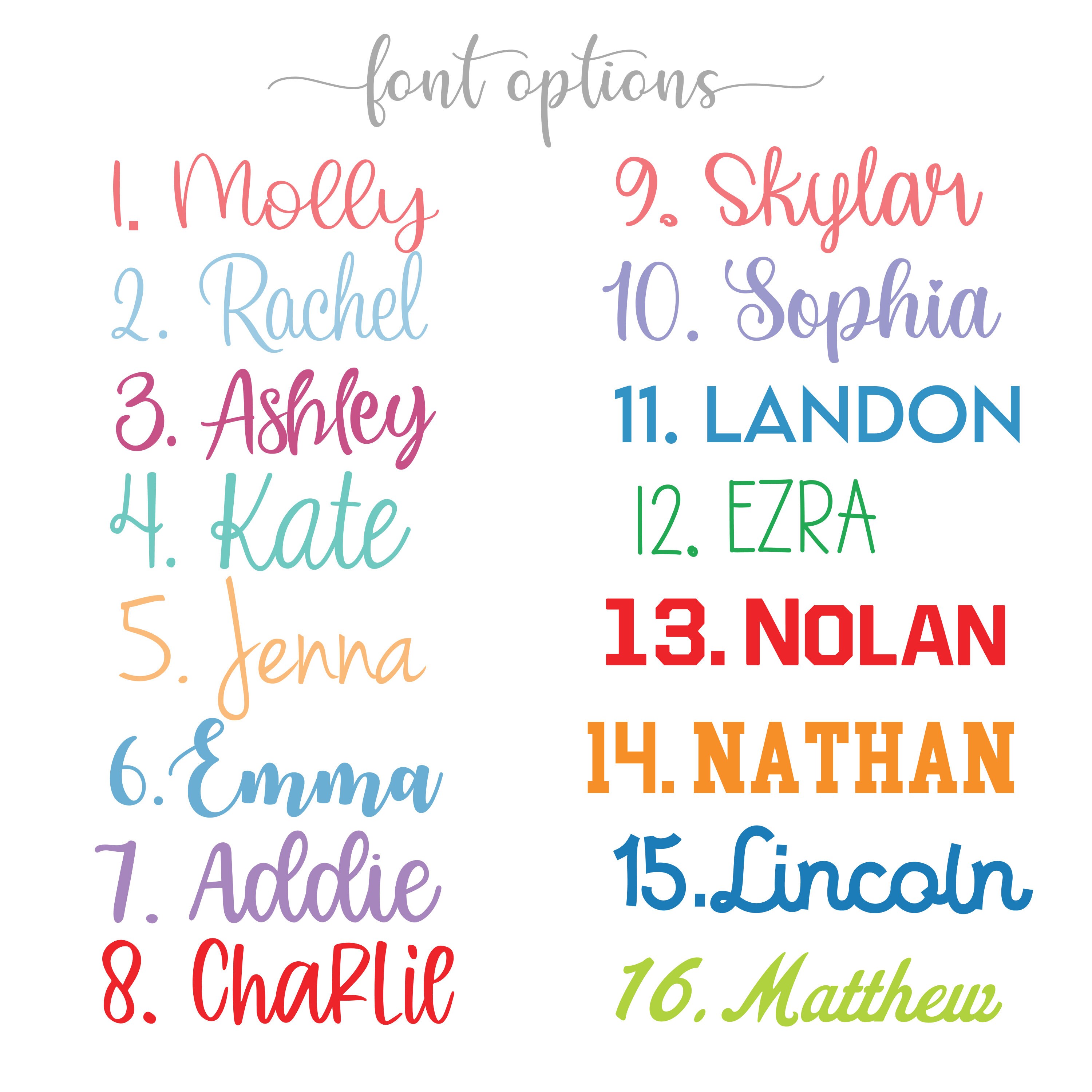 Personalized Vinyl Name Decal, Custom Name Vinyl Decal, Vinyl Decal for ...