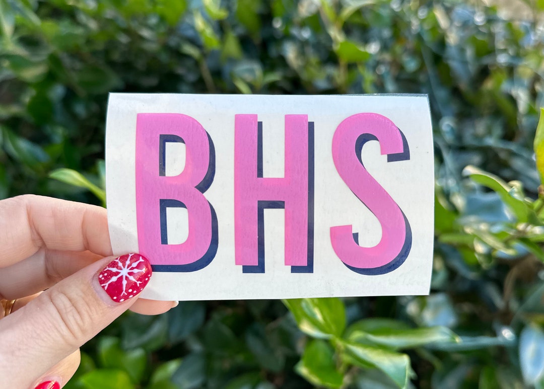 Double Layer Shadow Monogram Vinyl Decal,car Decal, Shadow Monogram ...