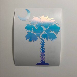 Holographic SC Decal, SC Vinyl Decal for Car, SC Vinyl Decal for ...