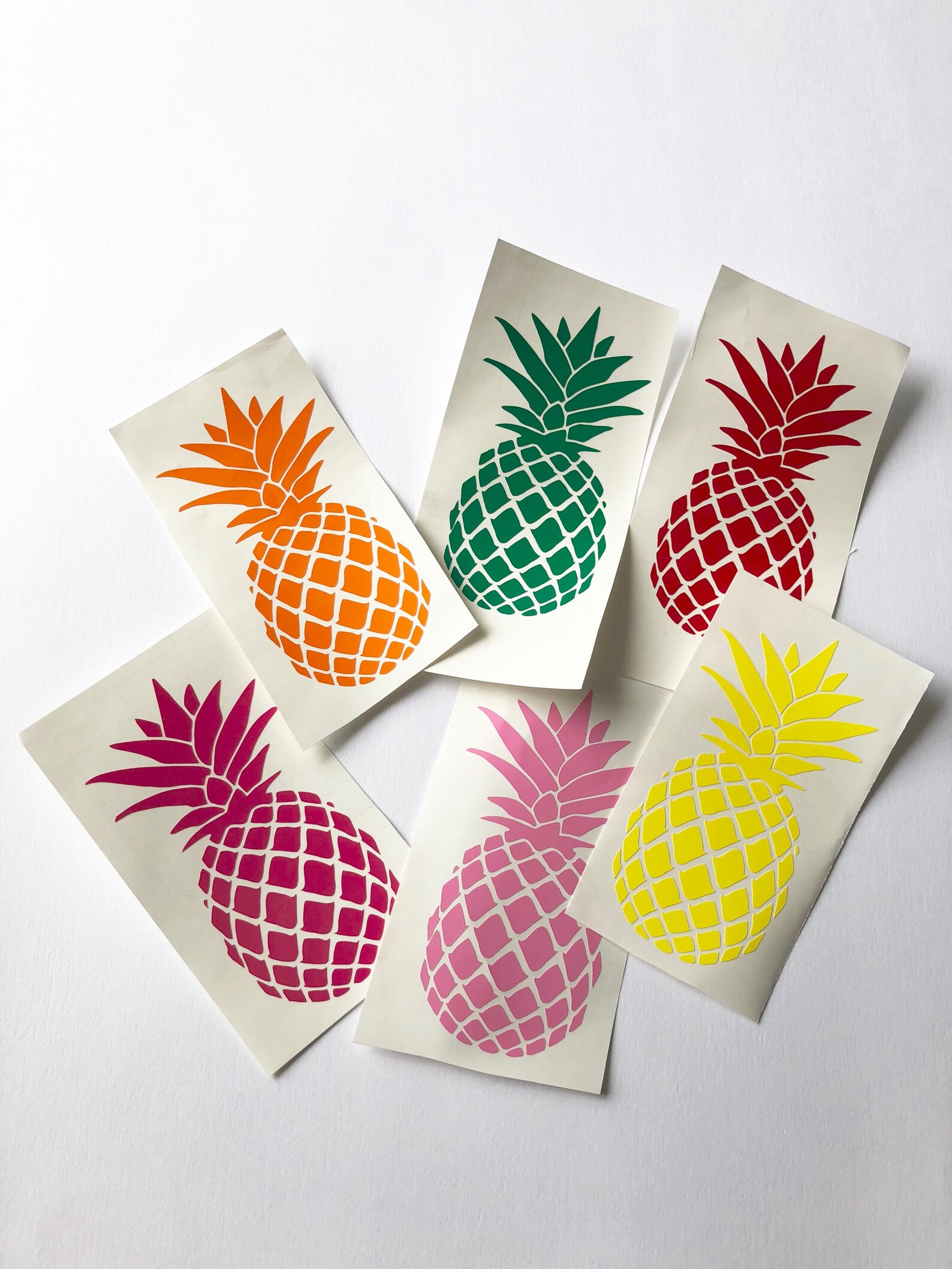 Pineapple Decal Car Decal Custdom Pineapple Decal Summer - Etsy