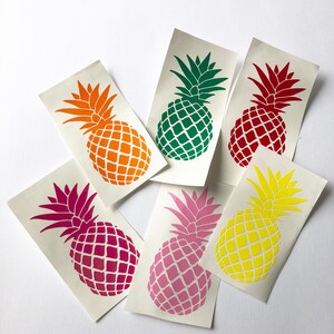 Pineapple Decal, Car Decal, Custdom Pineapple Decal, Summer Decal - Etsy