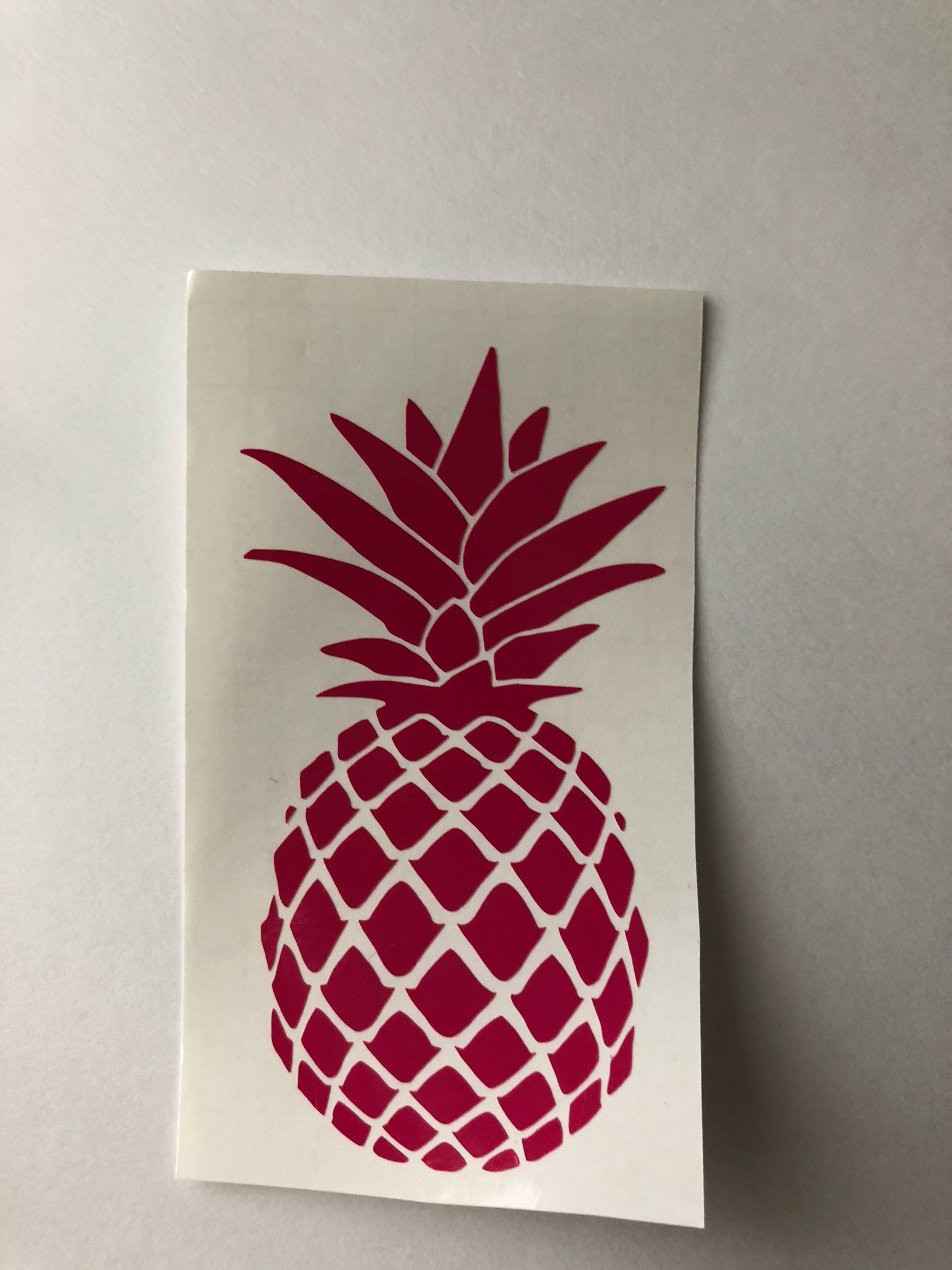 Pineapple Decal Car Decal Custdom Pineapple Decal Summer | Etsy