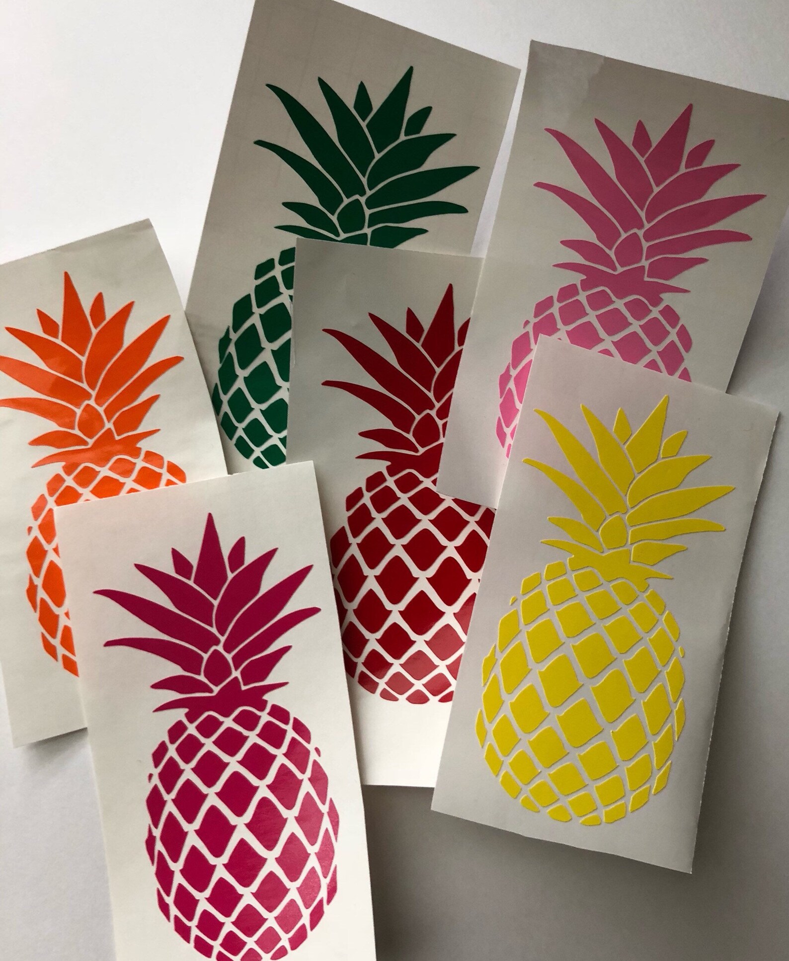 Pineapple Decal Car Decal Custdom Pineapple Decal Summer | Etsy