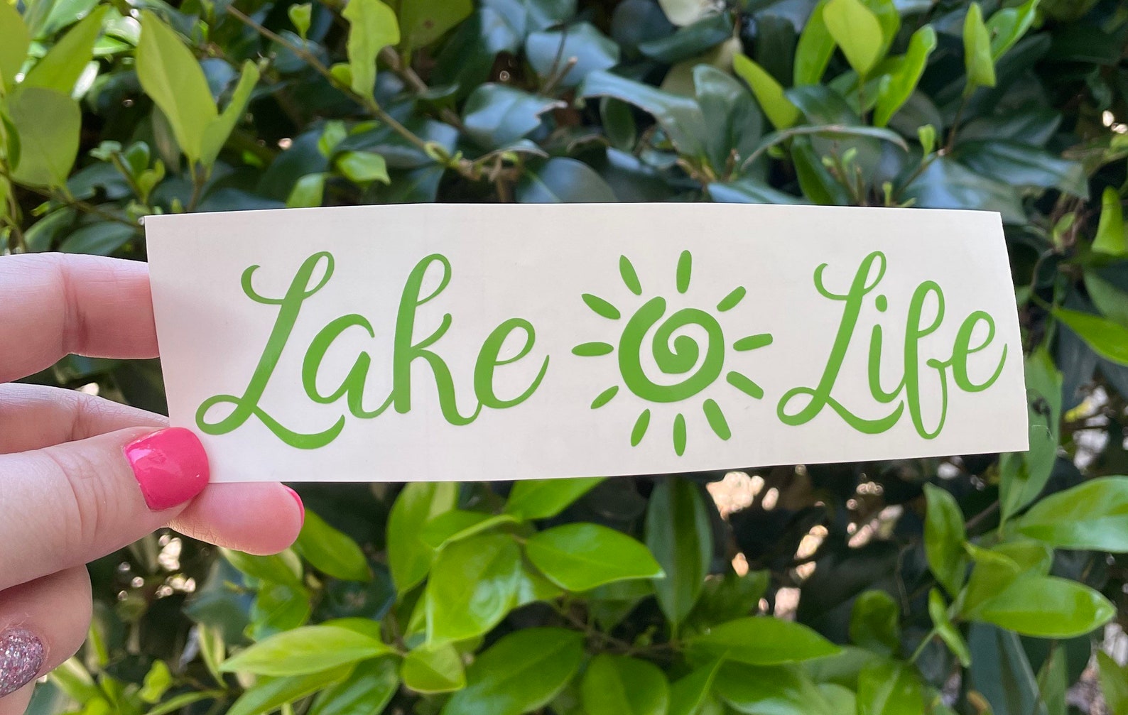 Lake Life Vinyl Decal, Car, Tumbler, Laptop Sticker - Etsy