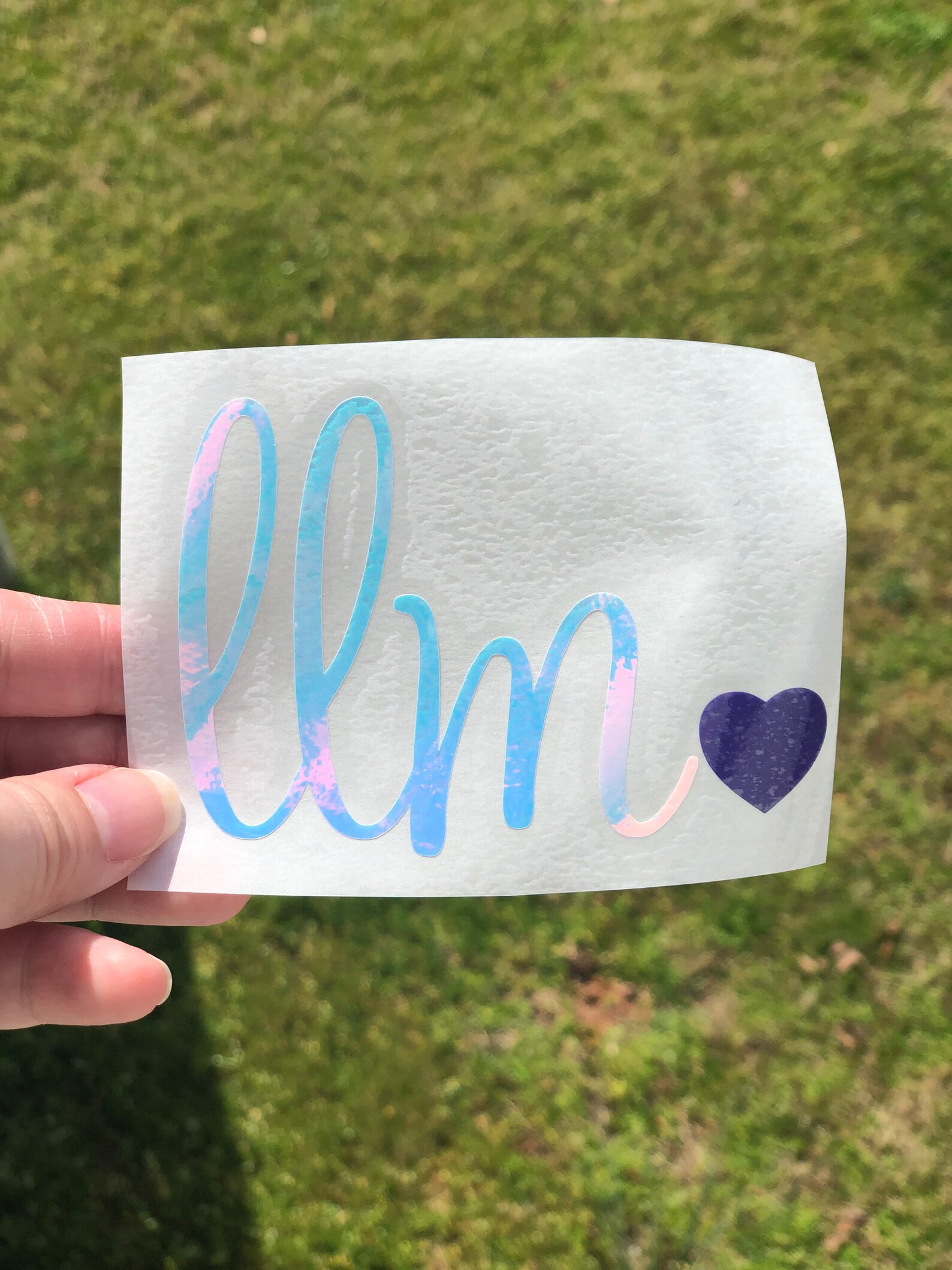 Monogram Car Decal, Monogram Laptop Decal, Monogram Sticker ...