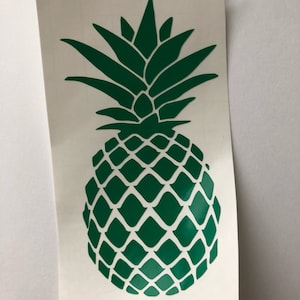 Pineapple Decal Car Decal Custdom Pineapple Decal Summer | Etsy