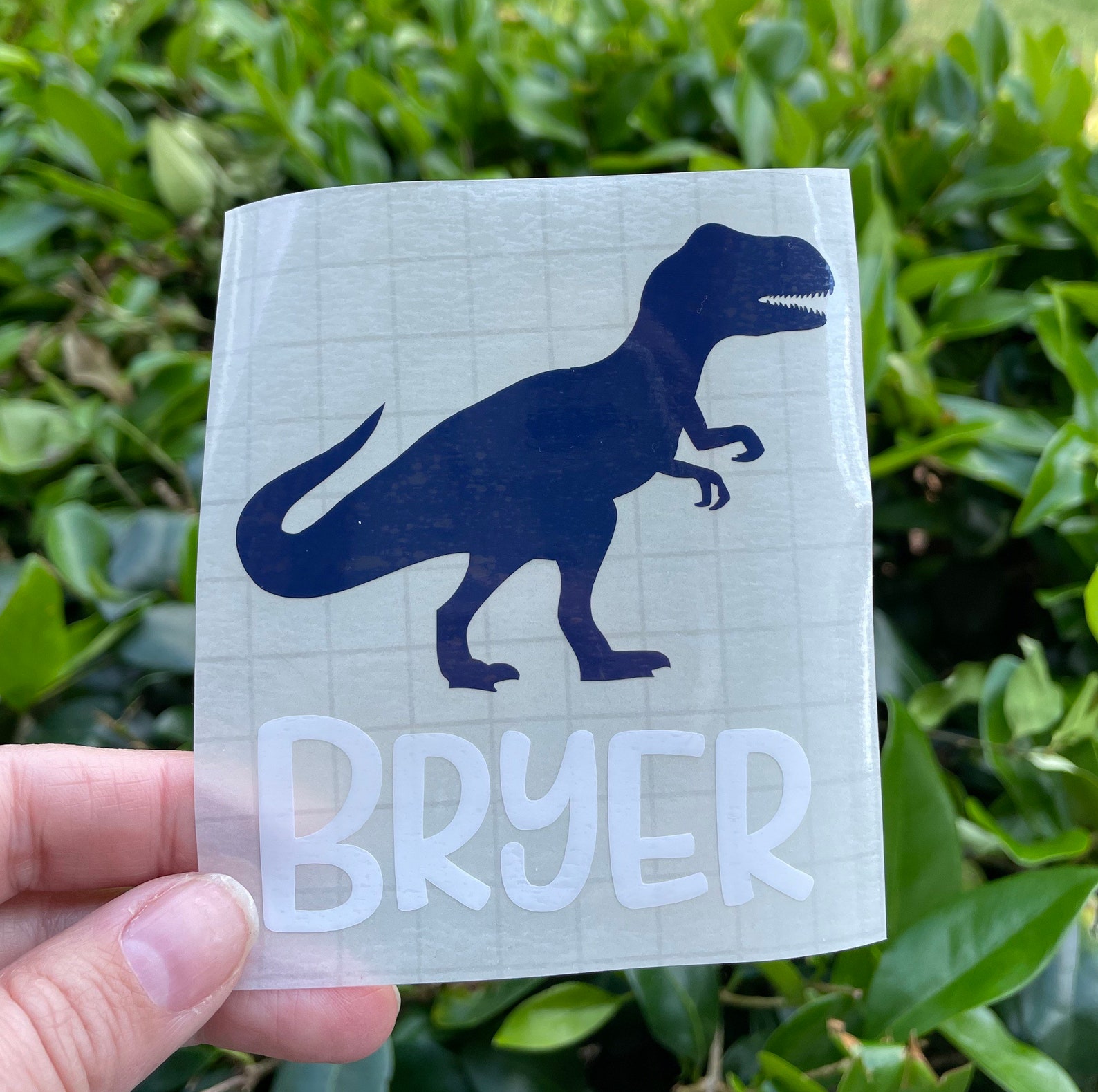 Dino Dinosaur Dino Decal Boys Decal Kids Decal Name - Etsy