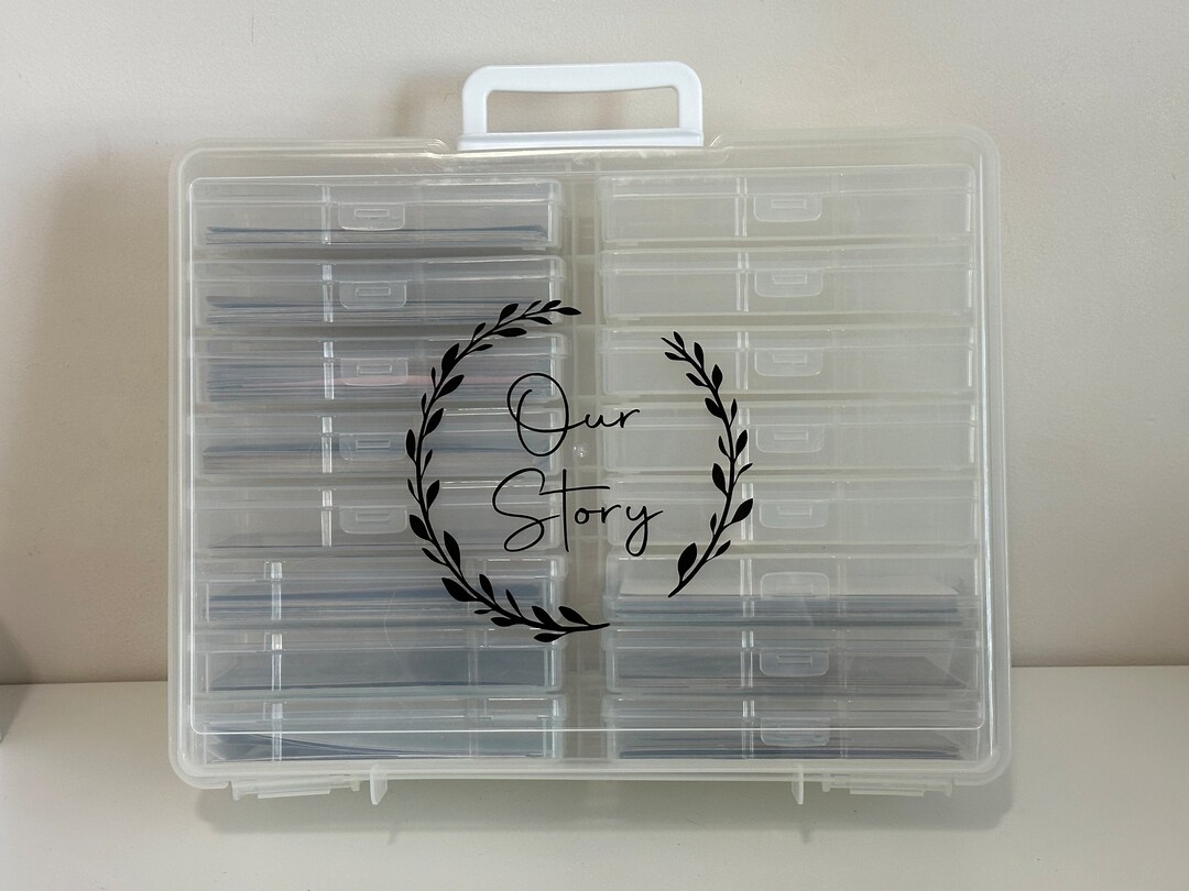 Photo Box Decal, Milestone Tote Decal, File Box Decal, School Keepsakes ...