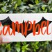 Halloween Decal, Bat Decal, Name Decal, Halloween Party Decoration - Etsy