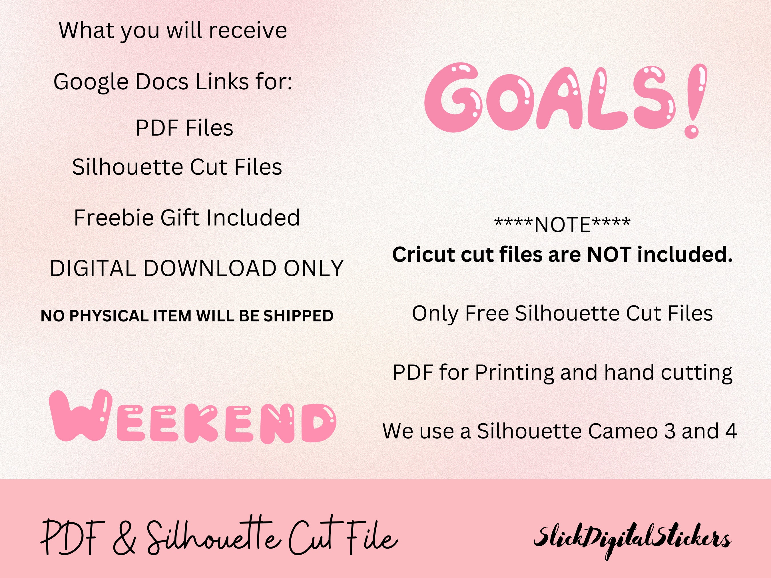 Printable Dashboard Sticker Kit Digital Download Daily Duo - Etsy