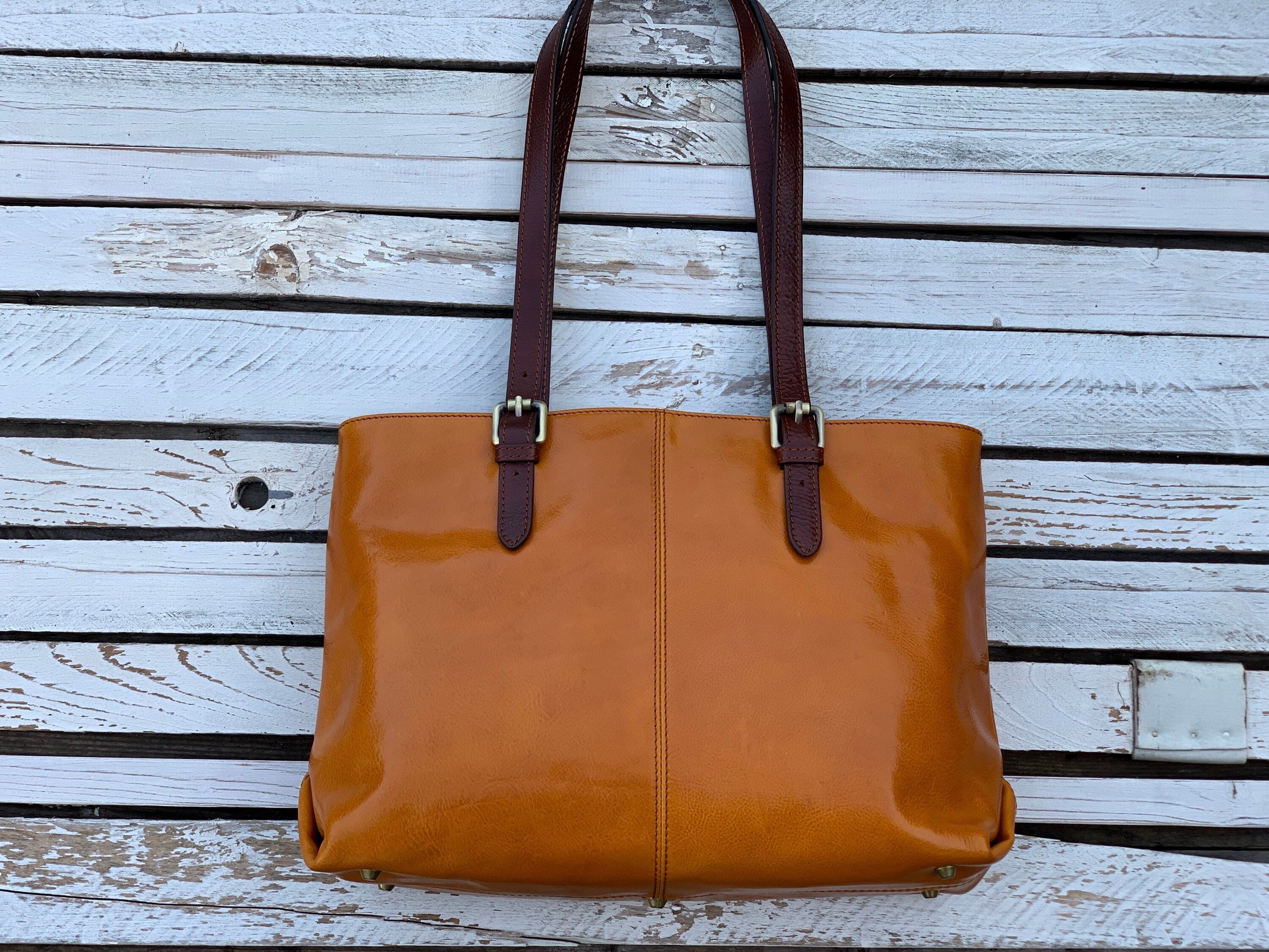 Leather Handbad Handmade Bag Yellow Leather Bag Leather - Etsy