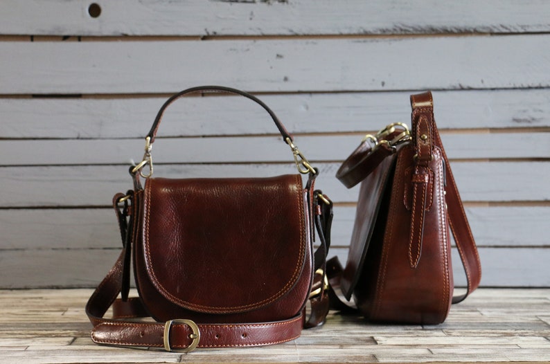 Leather bag handmade leather bag handbag woman leather bag | Etsy