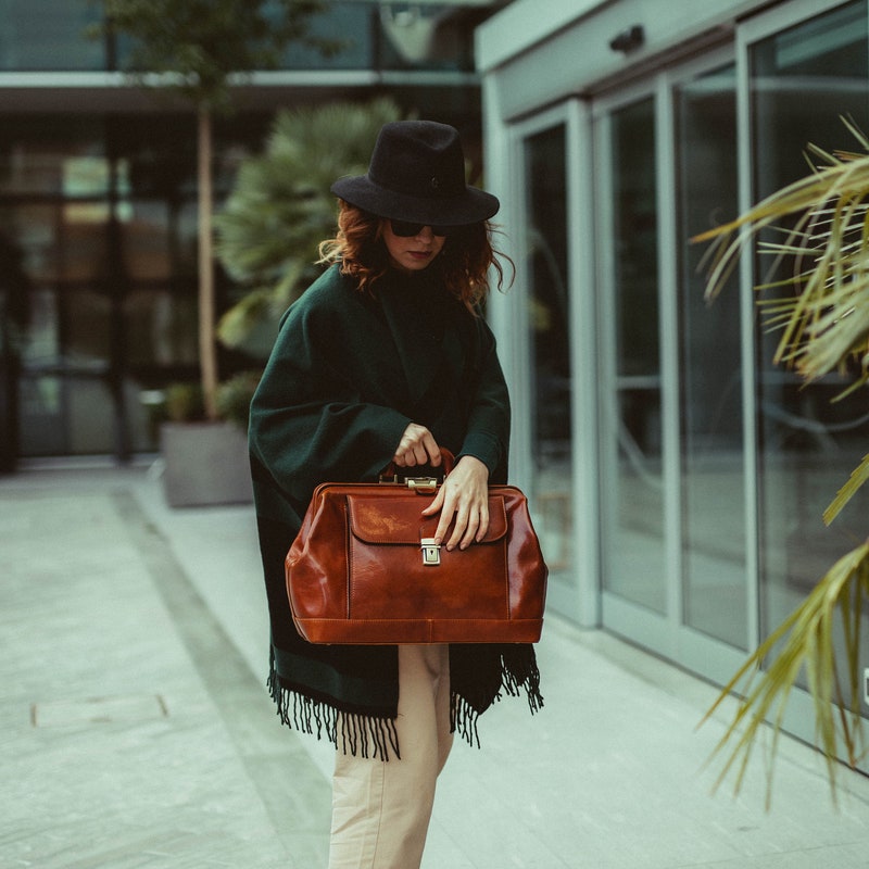 Doctors Bag Laptop Tote - Etsy UK