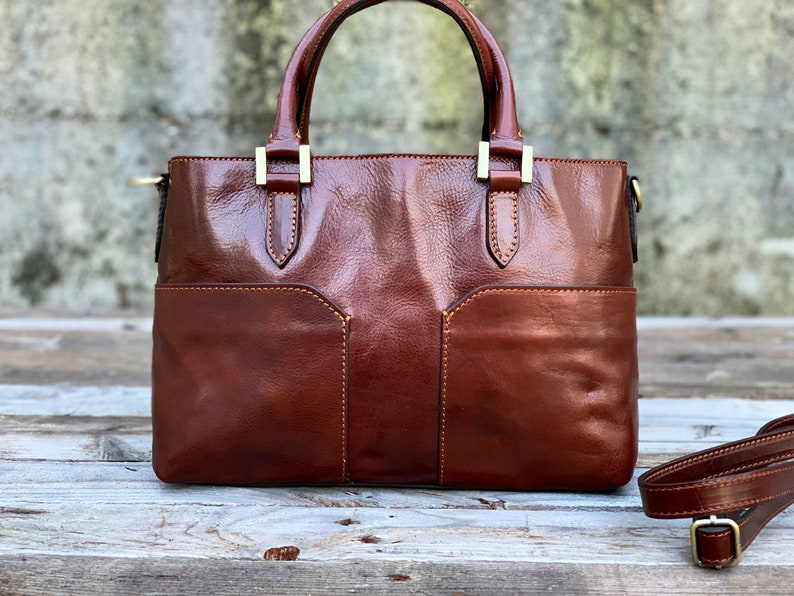 Leather bag handmade leather bag handbag woman leather bag | Etsy