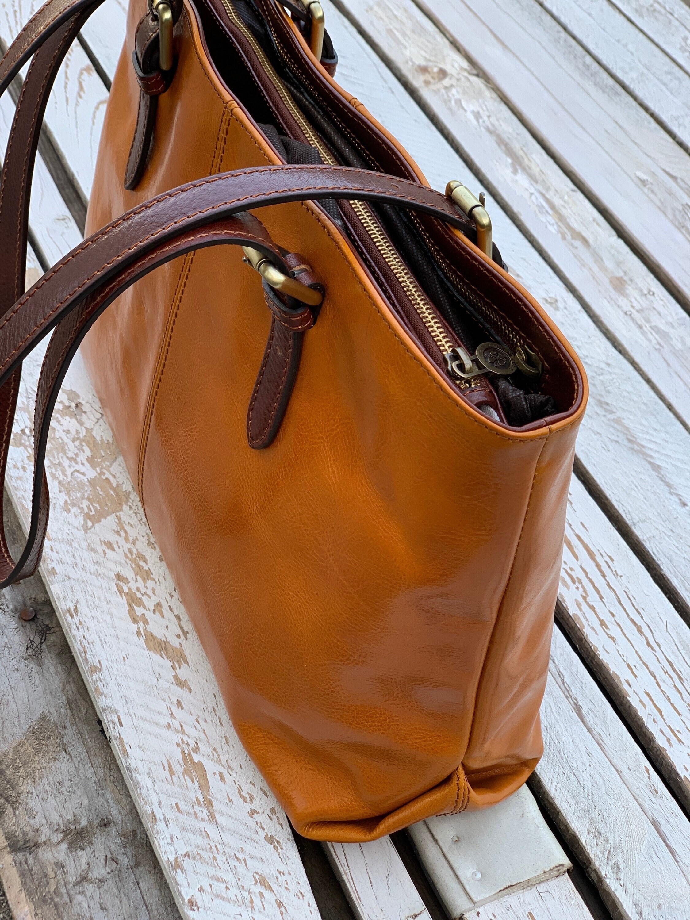 Leather Handbad Handmade Bag Yellow Leather Bag Leather - Etsy