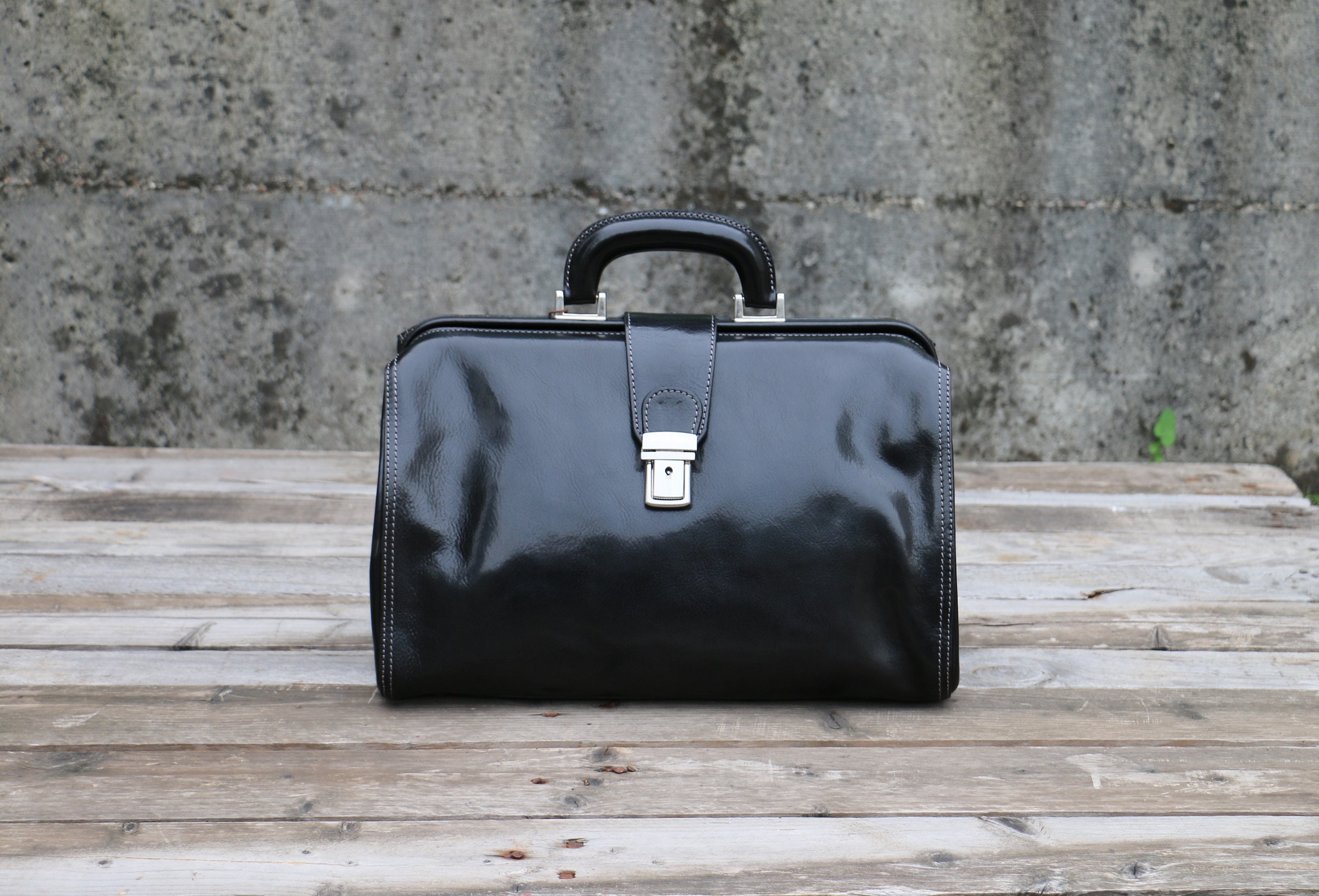 Leather Doctor Bag Women Medical Bagmen's Large Medical | Etsy