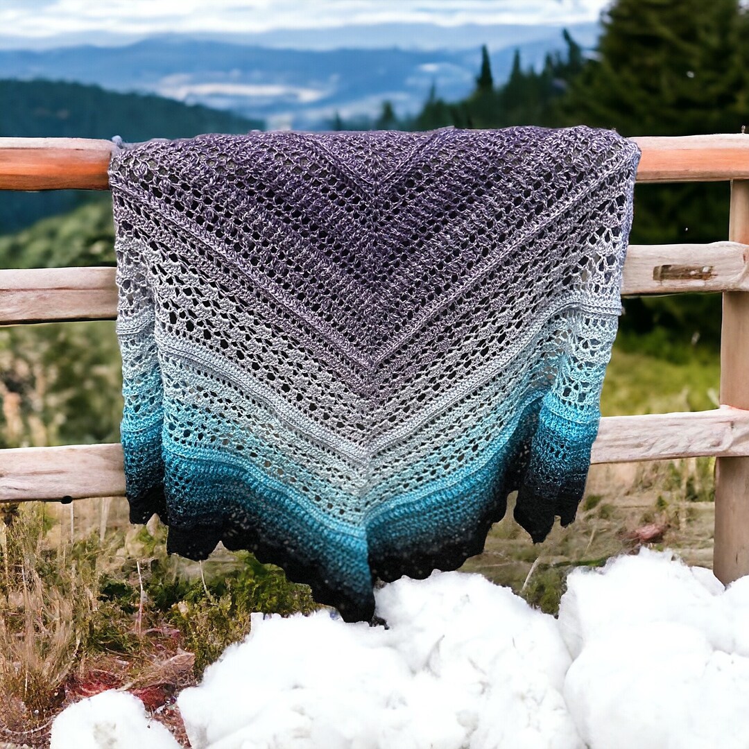 Moonlight Adult Shawl - Etsy