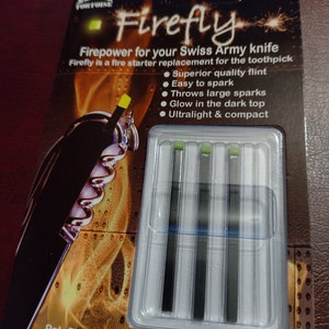 Regular Size Firefly Firesteel for Use on Swiss Army Knives - Etsy UK