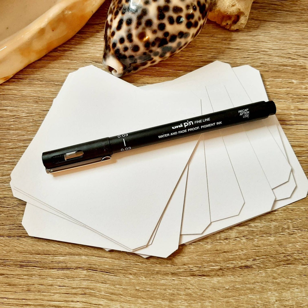 Zentangle Kit (10 White Squares, Fineliner) Zentangle Drawing Material ...