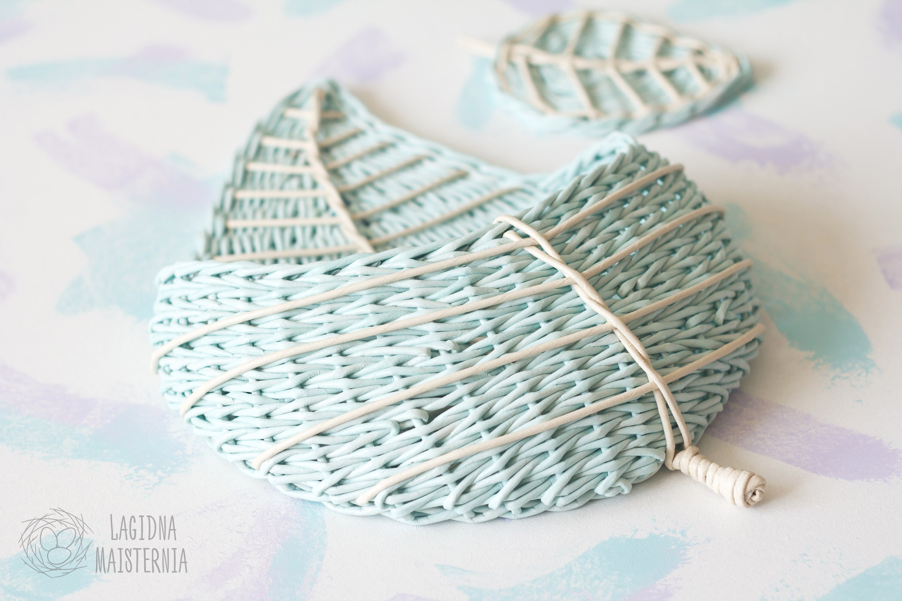 Mint Green Wall Hanging Storage Basket for Nursery Decor - Etsy