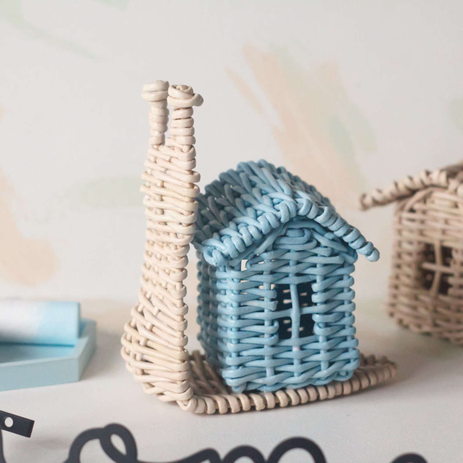 Cute Wicker Snail With House Box for Candies, Housewarming Gift - Etsy